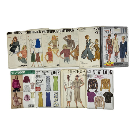 Butterick | Office | 7s New Look Butterick Kwik Lot Of 0 | Poshmark